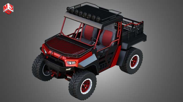 the beast 1000 vehicle 3D Model in Compact Cars 3DExport