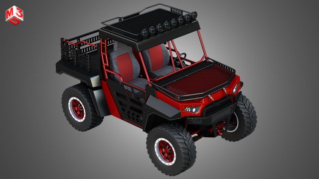 the beast 1000 vehicle 3D Model in Compact Cars 3DExport
