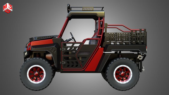 the beast 1000 vehicle 3D Model in Compact Cars 3DExport