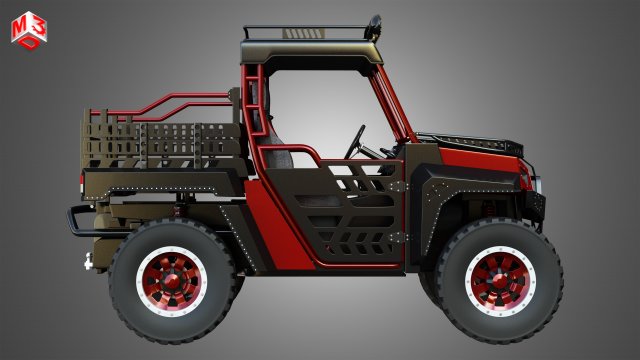 the beast 1000 vehicle 3D Model in Compact Cars 3DExport