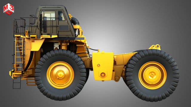 785d mining truck 3D Model in Truck 3DExport
