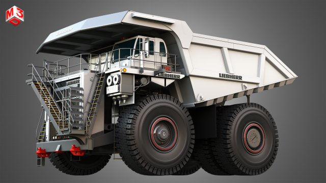 T274 - Off-Highway - Mining Dump Truck 3D Model in Heavy Equipment 3DExport