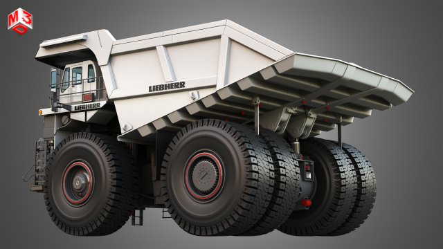 T274 - Off-Highway - Mining Dump Truck 3D Model in Heavy Equipment 3DExport