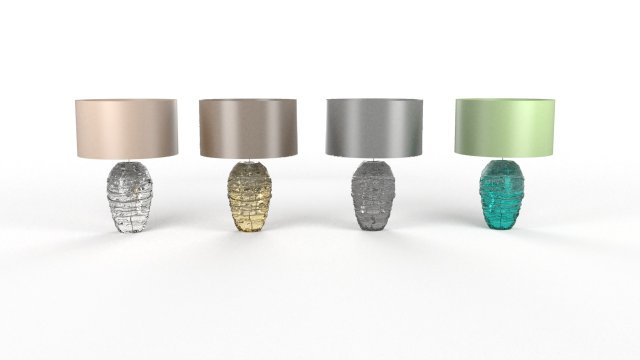 thread lamp 3D Model in Lamp 3DExport