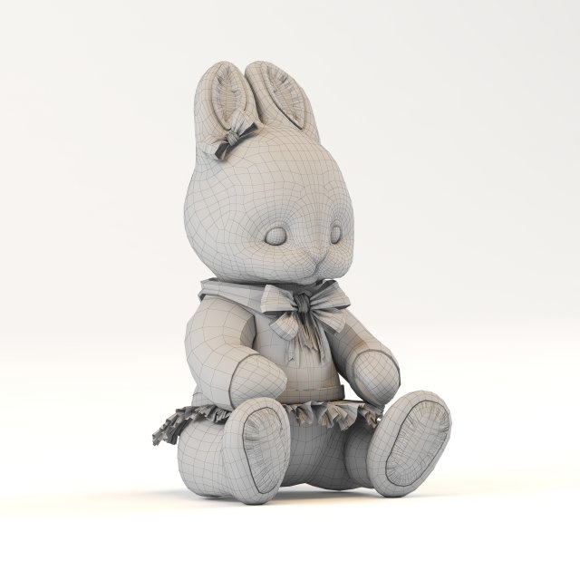 bunny toy 3D Model in Toys 3DExport