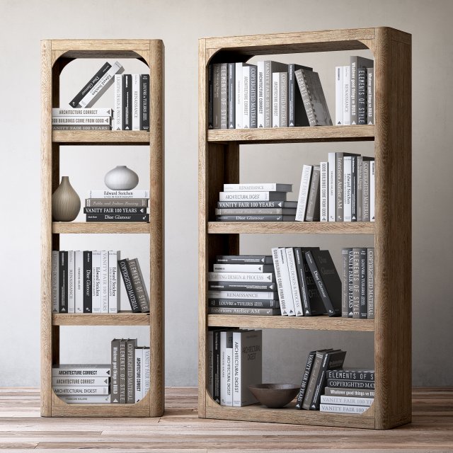 book collection 3D Model in Other 3DExport