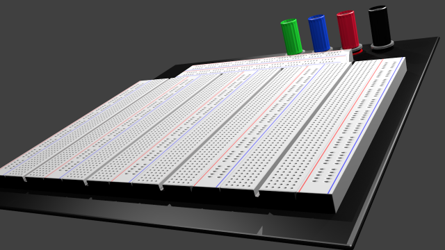 animated protoboard 3D Model in Other 3DExport