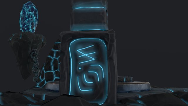 stylized altar 3D Model in Fantasy 3DExport