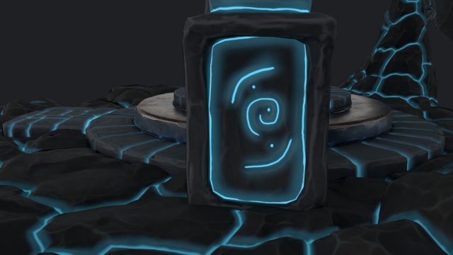 stylized altar 3D Model in Fantasy 3DExport