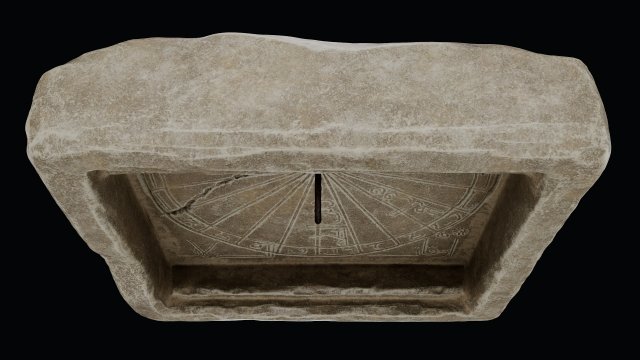 Karamanoglu Sundial 3D Model in Landmarks 3DExport