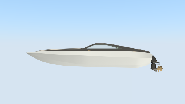 concept speedboat 3D Model in Speed Boats 3DExport
