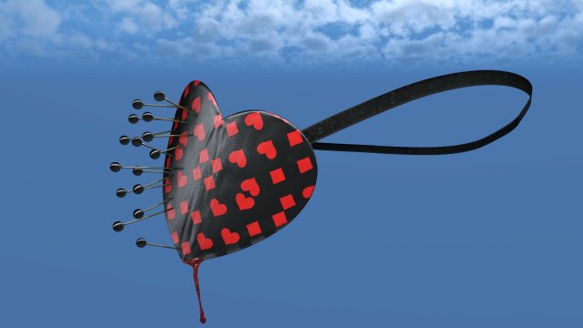 Eye Patch 3D Model in Fantasy 3DExport