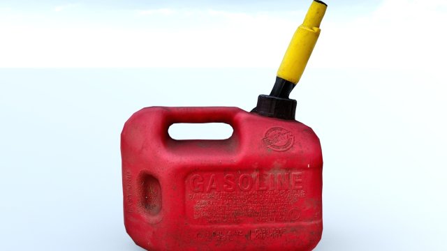 Can scan gas 3D Model in Other 3DExport