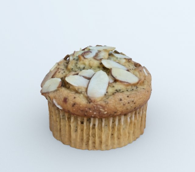 Muffin sweet 3D Model in Sweets 3DExport