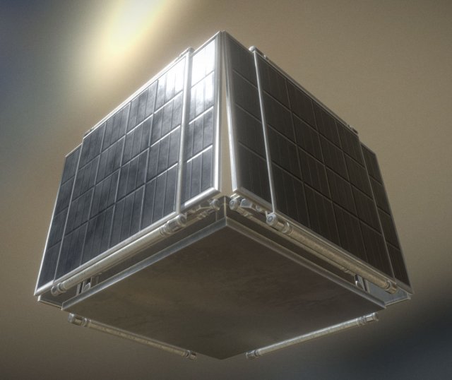 futuristic solar power module Model 3D in Serba-serbi 3DExport