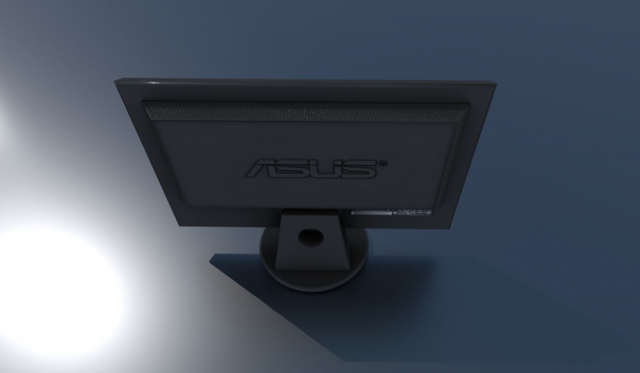 pc monitor asus 3D Model in TV 3DExport
