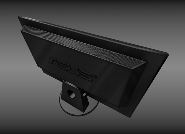 pc monitor asus 3D Model in TV 3DExport