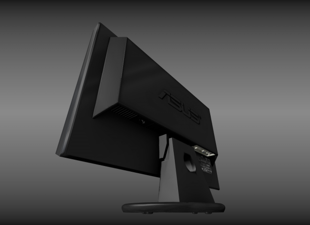 pc monitor asus 3D Model in TV 3DExport