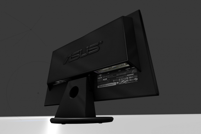 pc monitor asus 3D Model in TV 3DExport