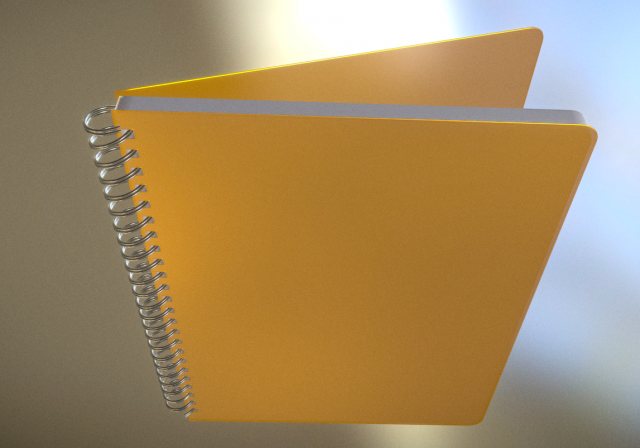 notepad pack 3D Model in Office 3DExport