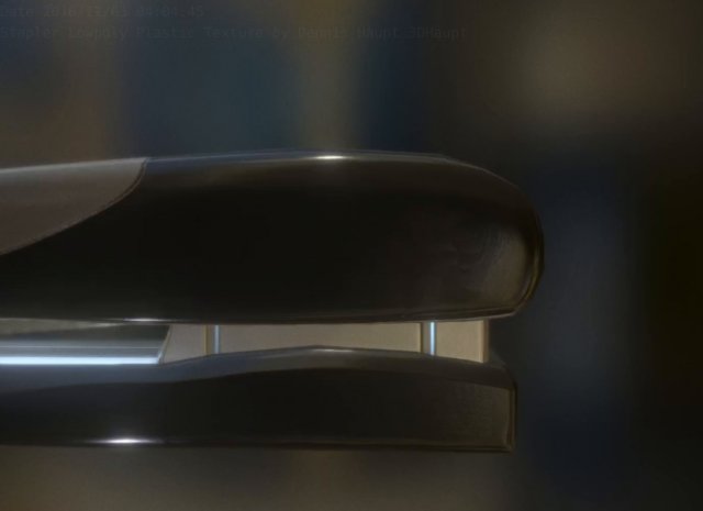 stapler rigged and animated plastic version 3D Model in Office 3DExport