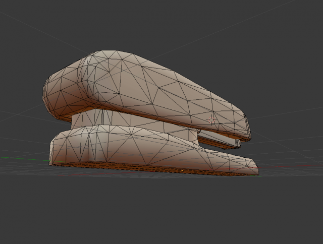 stapler rigged and animated plastic version 3D Model in Office 3DExport