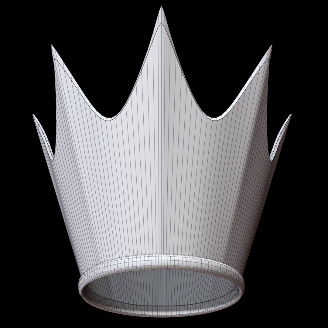 3d model crown