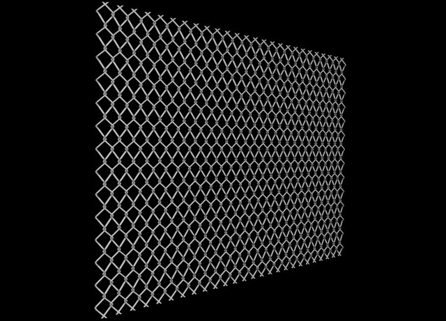 Wire Fence 3D Model in Tools 3DExport