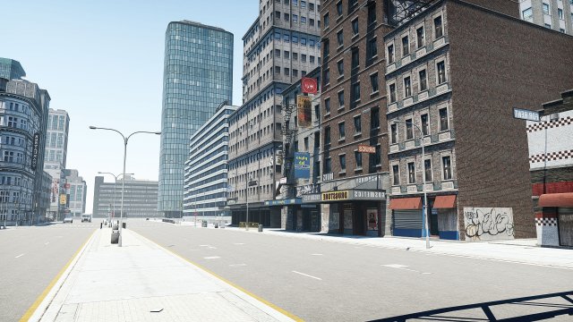 urban city 3D Model in Cityscapes 3DExport