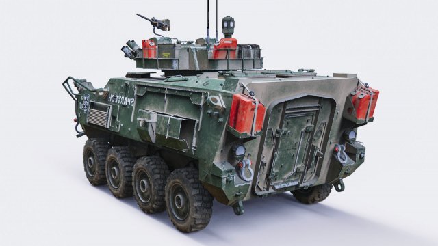 armored vehicle 3D Model in Tank 3DExport