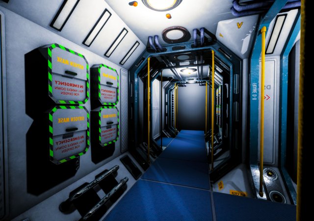 sci-fi fantastic office 3D Model in Office 3DExport