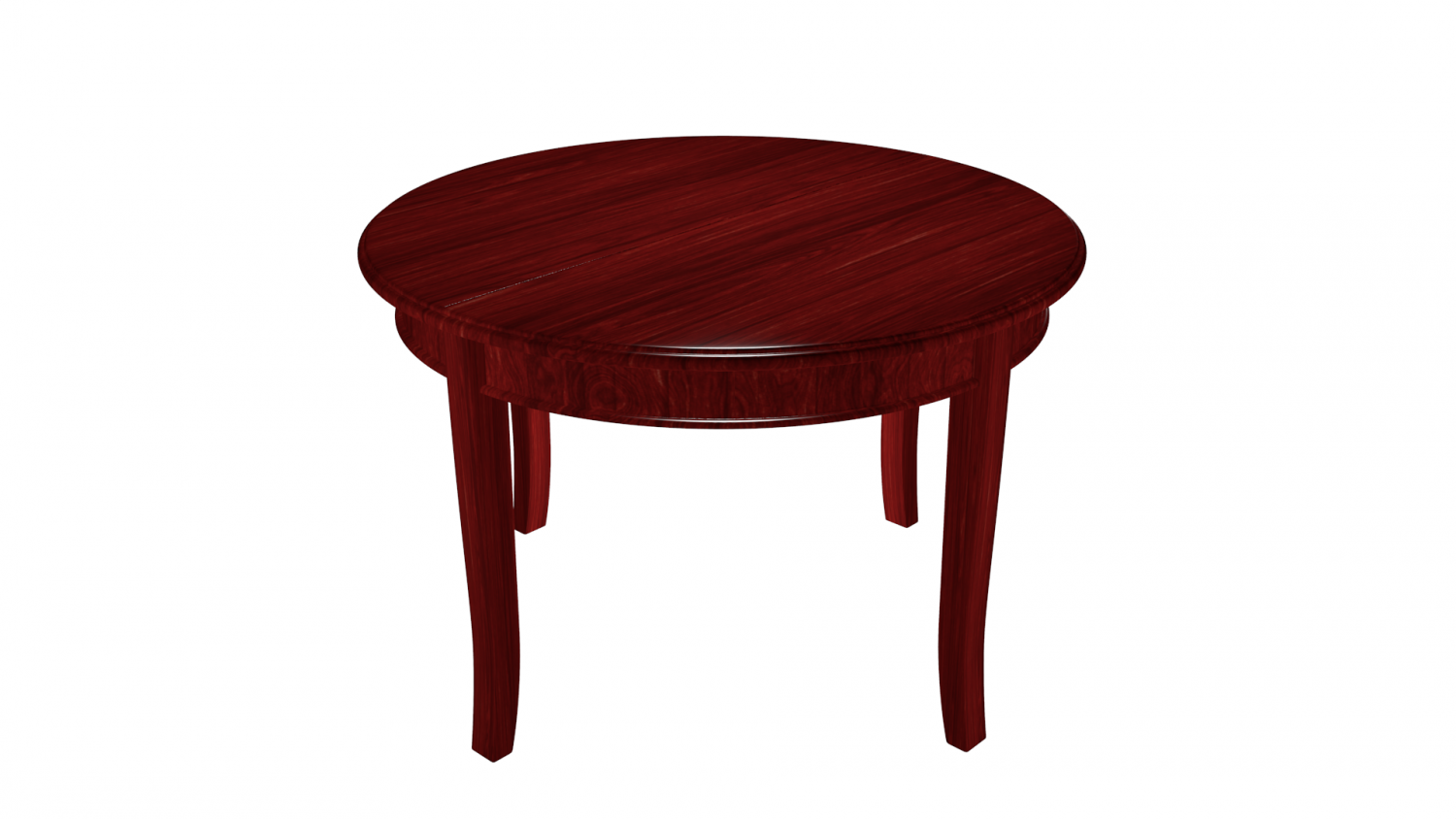 wooden round table high poly made in blender 3d 3D Models in Table 3DExport