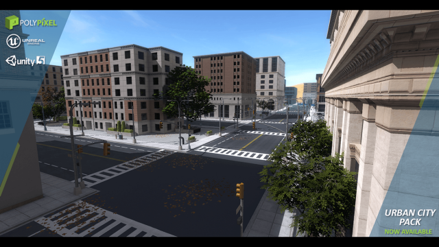 urban city 3D Model in Cityscapes 3DExport