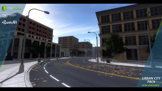 urban city 3D Model in Cityscapes 3DExport