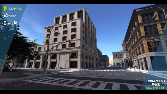 urban city 3D Model in Cityscapes 3DExport