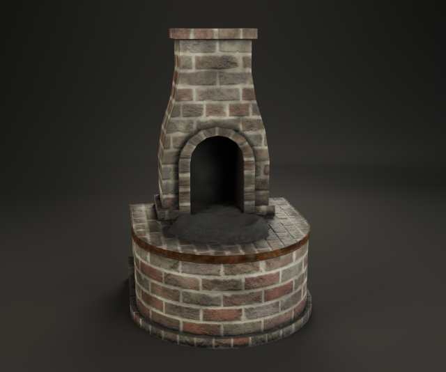 forge 3D Model in Lobby 3DExport