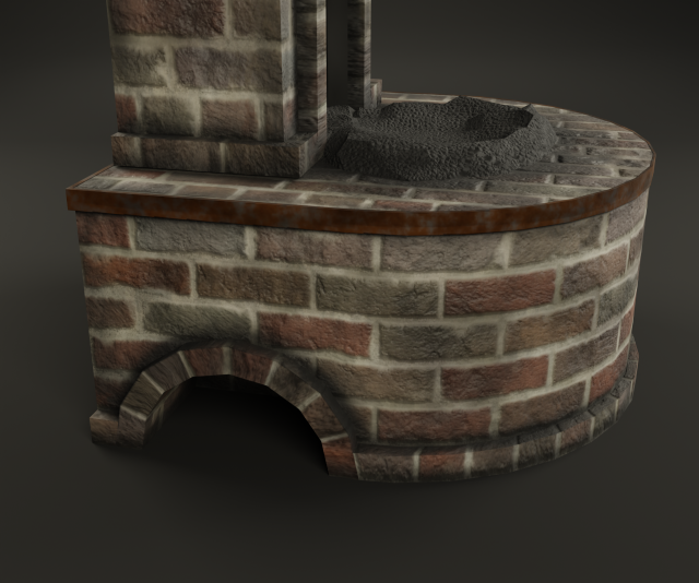 forge 3D Model in Lobby 3DExport
