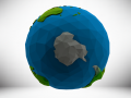 Planet Earth 3D Model in Planets 3DExport
