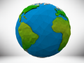 Planet Earth 3D Model in Planets 3DExport
