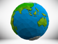 Planet Earth 3D Model in Planets 3DExport