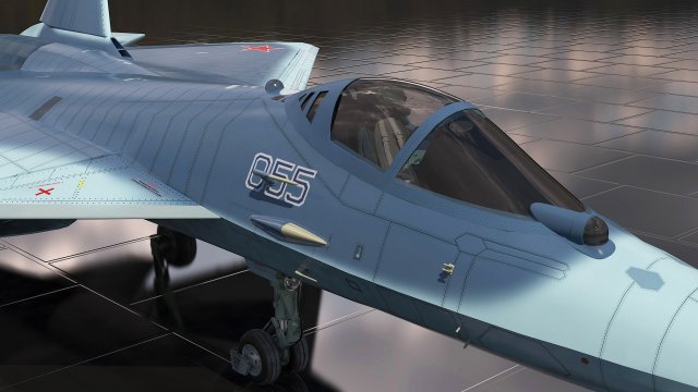 sukhoi pak fa t50 Free 3D Model in Fighter 3DExport