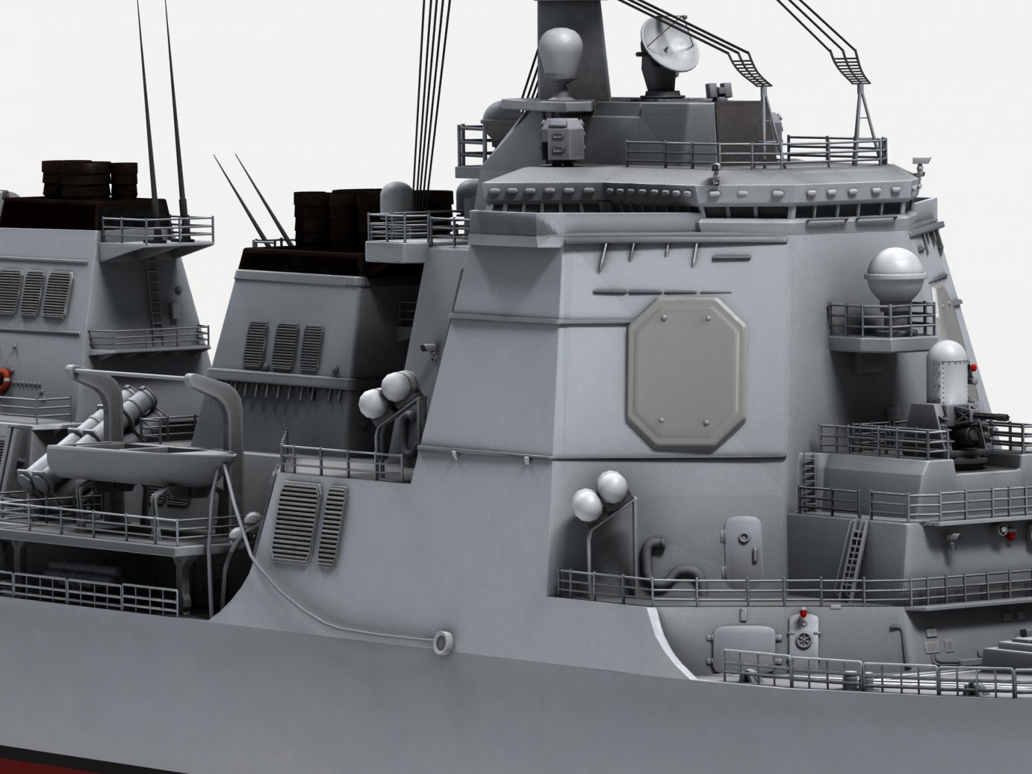 Atago class destroyer 3D Model in Battleship 3DExport
