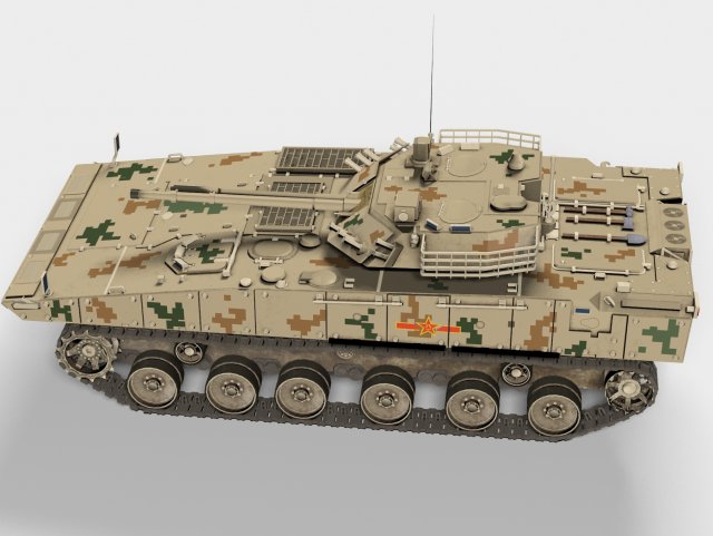ZBD-04 IFV 3D Model in Combat 3DExport