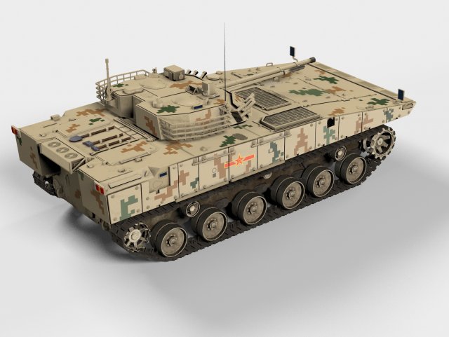 ZBD-04 IFV 3D Model in Combat 3DExport
