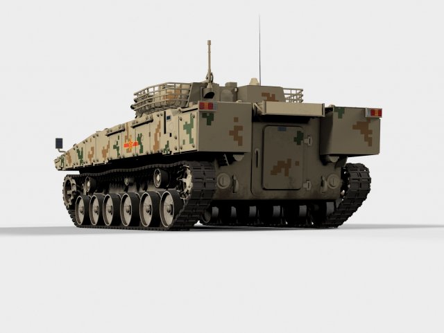 ZBD-04 IFV 3D Model in Combat 3DExport