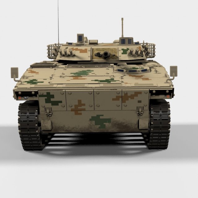 ZBD-04 IFV 3D Model in Combat 3DExport