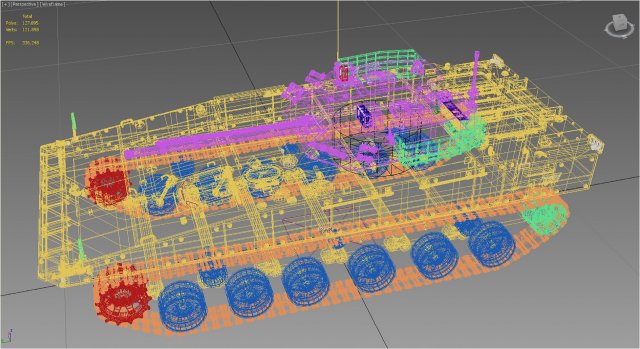 ZBD-04 IFV 3D Model in Combat 3DExport