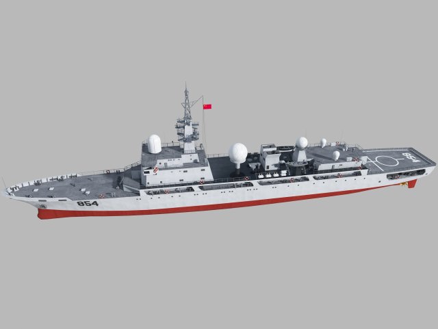 AGI-854 Tianlangxing Sirius Type 815 G class ship 3D Model in ...