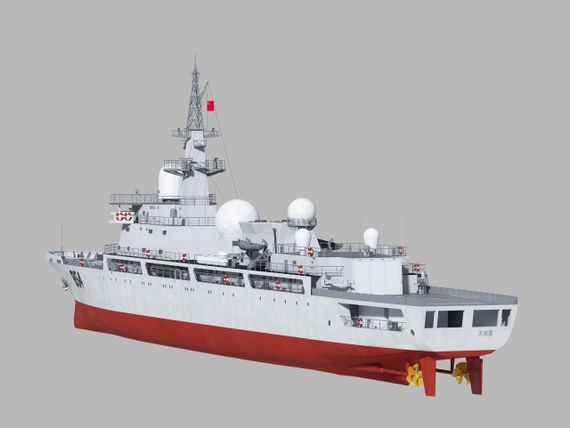 AGI-854 Tianlangxing Sirius Type 815 G class ship 3D Model in ...