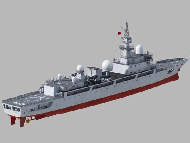 AGI-854 Tianlangxing Sirius Type 815 G class ship 3D Model in ...